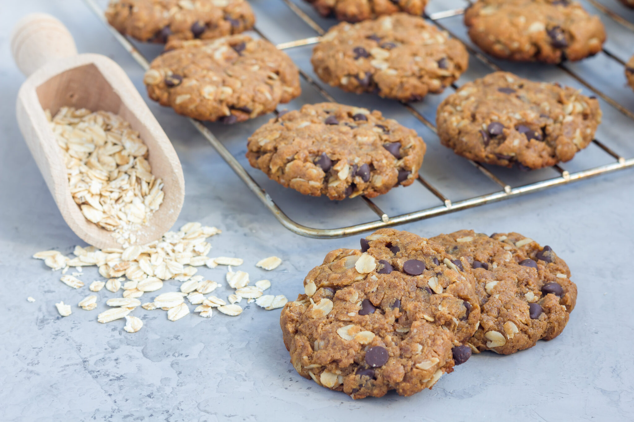 Meals That Heal: Vegan Oatmeal Chocolate Chip Cookies - Holistic Highway